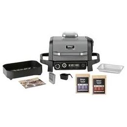 Ninja Outdoor Grill & Smoker Woodfire - OG701DE grau/schwarz