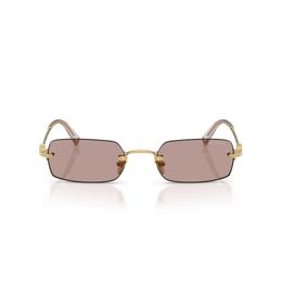 Miu Miu Sunglasses female Gold size 50