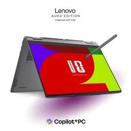 Lenovo Yoga 7i 2-in-1 Gen 11 Aura Edition 14 Intel Intel&reg; Core Ultra 7 355 Prozessor LPE-Kerne bis zu 3,50 GHz P-Kerne bis zu 4,70 GHz, Windows 11 Home 64, 1 TB SSD M.2 2242 PCIe 4.0 QLC