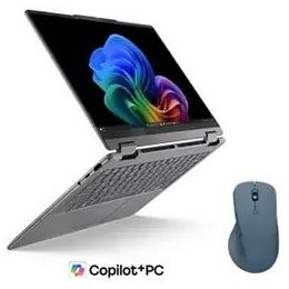 Lenovo Yoga 7i 2-in-1 14 16GB-512GB + MAUS Intel&reg; Core Ultra 5 226V Prozessor LPE-Kerne bis zu 3,50 GHz P-Kerne bis zu 4,50 GHz , 16 GB MOP, Windows 11 Home 64, 512 GB SSD M.2 2242 PCIe 4.0 TLC