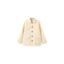 Mango Between-Season Jacket 'Sobre' female Beige size M