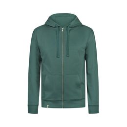 Greenbomb Zip-Up Hoodie male Green size XS