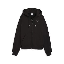 Puma Zip-Up Hoodie female Black size L