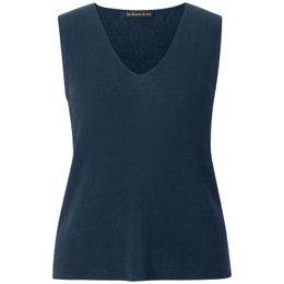 Les Racines du Ciel Damen-Stricktop M Blau