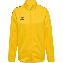 Hummel Athletic Zip-Up Hoodie female Yellow size M