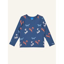 Finkid Longsleeve "Juhannus" in Dunkelblau/ Bunt - 31% | Gr&ouml;&szlig;e 110/120 | Baby-langarmshirts