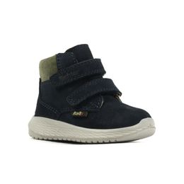 Richter Shoes Leder-Boots "Timmy" in Dunkelblau/ Khaki - 70% | Gr&ouml;&szlig;e 25 | Baby-stiefel-boots