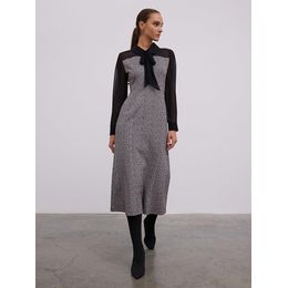 BGN Kleid in Schwarz/ Grau - 83% | Gr&ouml;&szlig;e 40 | Damen-kleider
