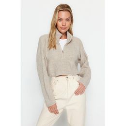 Trendyol Pullover in Beige - 52% | Gr&ouml;&szlig;e L | Damen-pullover-cardigans