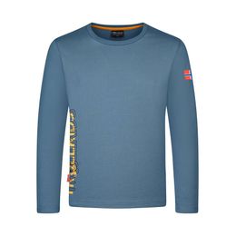 Trollkids Longsleeve "Stavanger" in Blau - 23% | Gr&ouml;&szlig;e 152 | Kinder-longsleeves