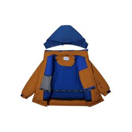 Peek U Ski-/ Snowboardjacke "Branton" in Hellbraun - 62% | Gr&ouml;&szlig;e 164 | Kinder-outdoor-jacken