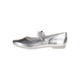 Primigi Leder-Ballerinas "Fantasy party" in Silber - 46% | Gr&ouml;&szlig;e 28 | Kinderballerinas