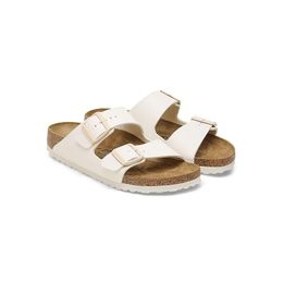 Birkenstock Pantoletten "Arizona BF" in Creme - 10% | Gr&ouml;&szlig;e 38 | Damen-pantoletten