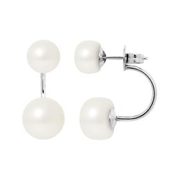 Pearline Perlen-Ohrstecker in Wei&szlig; - 82% | Schmuck