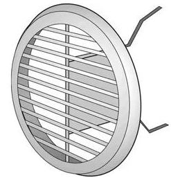HELIOS L&uuml;ftungsgitter LGR 100 60335 Metall, DN 100, wei&szlig;