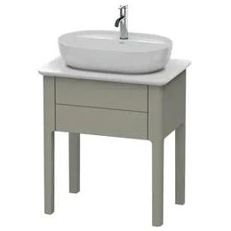 Duravit Luv Waschtischunterschrank LU956009292 68,8x45x74,3cm, Steingrau Seidenmatt, 1 Auszug, stehend