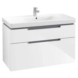 Villeroy & Boch Villeroy & Boch Subway 2.0 Unterschrank A91510DH 98,7 x 59 x 44,9 cm, glossy white, Griffe chrom