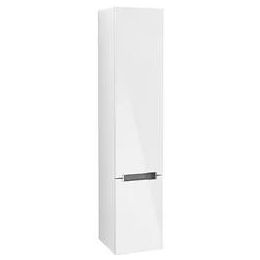 Villeroy & Boch Villeroy & Boch Subway 2.0 Hochschrank A70910DH 35x165x37cm, links, Griff chrom, glossy white
