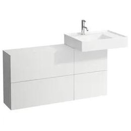 Laufen Kartell Waschtischunterschrank 120x61x27cm 4082920336401, Ausschnitt rechts, wei&szlig; matt