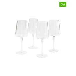 Jotex 4er-Set: Weingl&auml;ser "Nina" in Transparent - 340 ml - 42% | Gedeckter-tisch