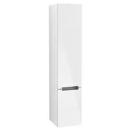Villeroy & Boch Villeroy & Boch Subway 2.0 Hochschrank A71010DH 35x165x37cm, rechts, Griff chrom, glossy white