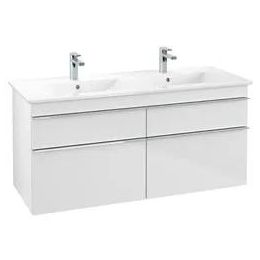 Villeroy & Boch Villeroy & Boch Venticello Unterschrank A93001DH XXL, 125,3x59x50,2cm, Griff Chrom, Glossy White