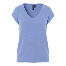 Pieces Shirt "Billo" in Hellblau - 50% | Gr&ouml;&szlig;e XS | Damen-tops