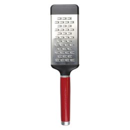 KitchenAid K&auml;sereibe in Silber/ Rot - (L)29,5 cm - 14% | Kuechenhelfer