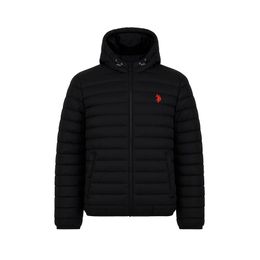 U.S. Polo Assn. Steppjacke in Schwarz - 41% | Gr&ouml;&szlig;e M | Herrenjacken