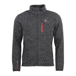 Peak Mountain Fleecejacke "Cemo" in Grau - 65% | Gr&ouml;&szlig;e XL | Herren-pullover-sport