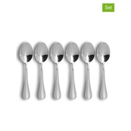 Ogo Living 6er-Set: Edelstahl-Men&uuml;l&ouml;ffel "Filla" - (L)21 cm - 52% | Gedeckter-tisch