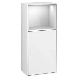 Villeroy & Boch Villeroy und Boch Finion Seitenschrank G500MTGF 41,8x93,6cm, links, Emotion, Regal oben White Matt, Glossy white lacquer