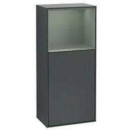 Villeroy & Boch Villeroy und Boch Finion Seitenschrank G510GMHG 41,8x93,6cm, rechts, Emotion, Regal oben Olive Matt, Midnight Blue Matt Lacquer