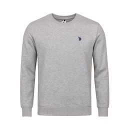 U.S. Polo Assn. Sweatshirt in Grau - 64% | Gr&ouml;&szlig;e S | Herren-plussize