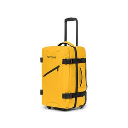 Puccini Softcase-Trolley "Colorado" in Gelb - (B)35 x (H)51 x (T)20 cm - 49% | Damen-koffer-reisegepaeck