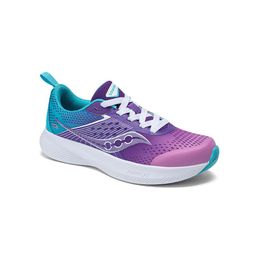 Saucony Laufschuhe "Ride" in T&uuml;rkis/ Lila - 54% | Gr&ouml;&szlig;e 32 | Kinder-sportschuhe
