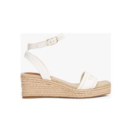 Tommy Hilfiger Shoes Keilsandaletten in Wei&szlig; - 48% | Gr&ouml;&szlig;e 38 | Damen-sandalen