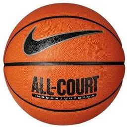 Nike Everyday All Court 8P Indoor/Outdoor Basketball 855 amber/black/metallic sillver/black 7