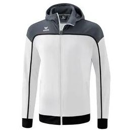 Erima Change Trainingsjacke mit Kapuze Herren wei&szlig;/slate grey/schwarz M
