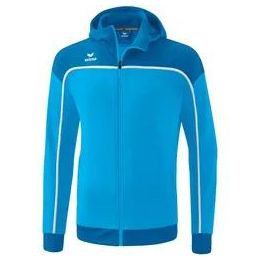 Erima Change Trainingsjacke mit Kapuze Herren curacao/mykonos/wei&szlig; XXL