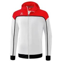 Erima Change Trainingsjacke mit Kapuze Herren wei&szlig;/rot/schwarz 3XL