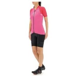 uyn Granfondo kurzarm Fahrradtrikot Damen magenta/jazzy XL