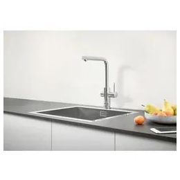 Grohe Blue Professional Sp&uuml;ltisch-Einhebelmischer 31326002 chrom, Starter Kit, L-Auslauf, Bluetooth/WIFI