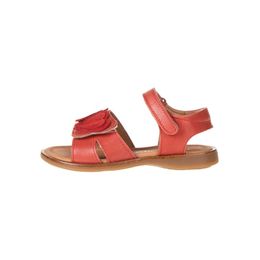 POM POM Leder-Sandalen in Rot - 74% | Gr&ouml;&szlig;e 30 | Kindersandalen
