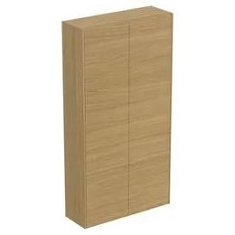 Ideal Standard Conca Hochschrank T4107Y6 72x25x140cm, 2 T&uuml;ren, Eiche hell Furnier
