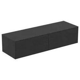 Ideal Standard Conca Waschtisch-Unterschrank T4315Y4 ohne Ausschnitt, 2 Ausz&uuml;ge, 160x50,5x37 cm, Eiche geflammt Furnier