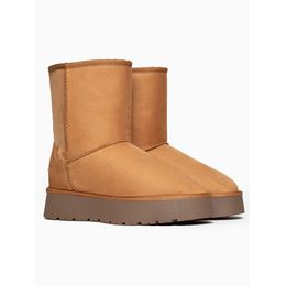 ISLAND BOOT Winterboots in Hellbraun - 80% | Gr&ouml;&szlig;e 39 | Damen-stiefel