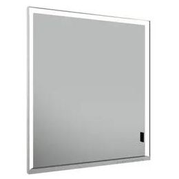 KEUCO Royal Lumos Spiegelschrank 14311172201 Wandeinbau, silber-eloxiert, verdecktes Ablagefach, 650 x 735 x 165 mm, Anschlag links