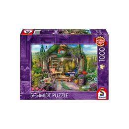 Schmidt Spiele 1000tlg. Puzzle "Gartenhausgl&uuml;ck in den Weinbergen" - 12% | Gesellschaftsspiele
