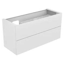 KEUCO Edition 11 Waschtischunterschrank 31268890100 140 x 70 x 53,5 cm, mit LED-Beleuchtung, Furnier Eiche Hell